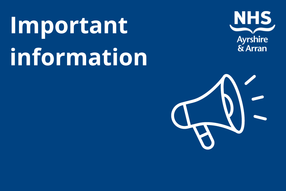 Latest News - NHS Ayrshire & Arran