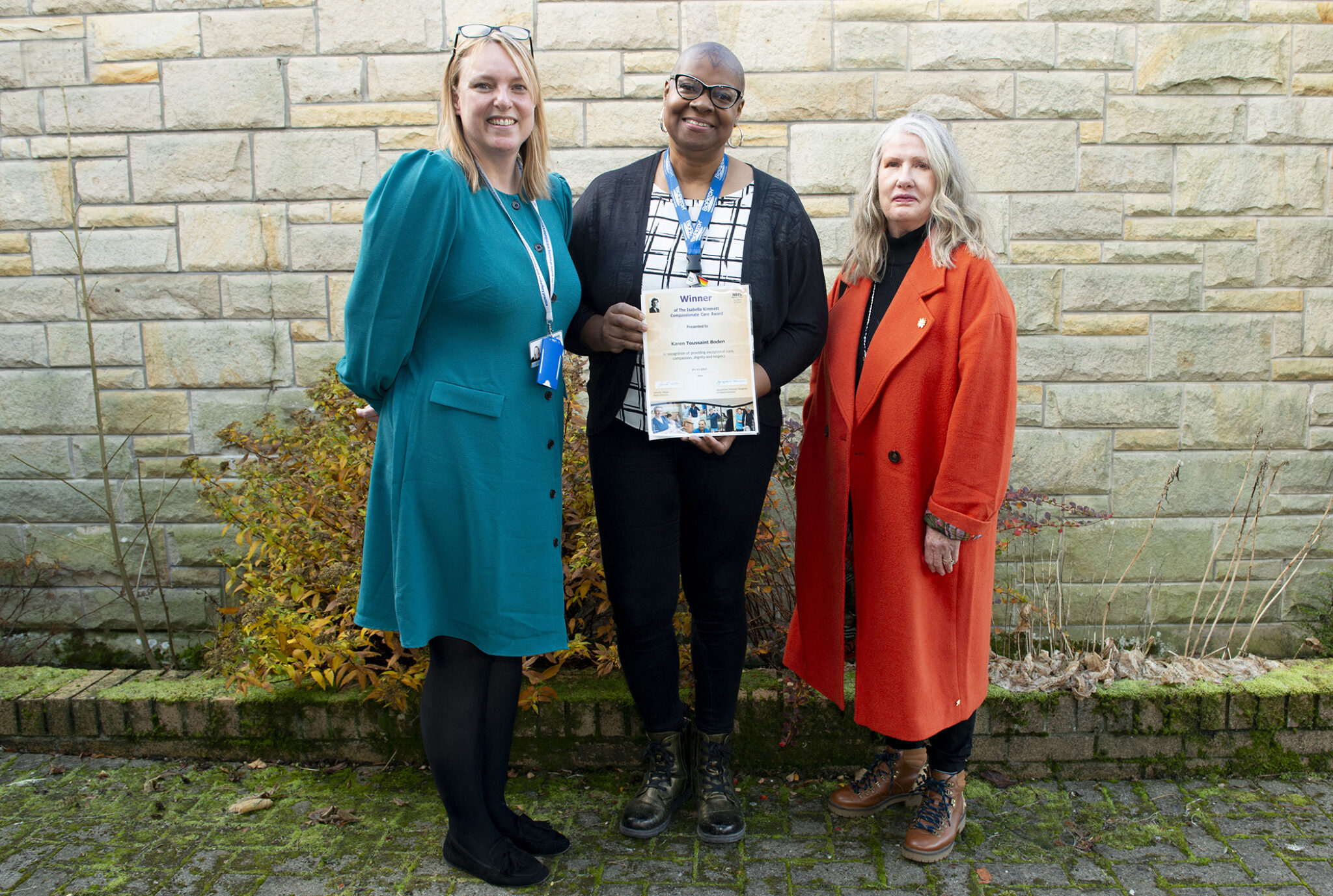 Staff awarded compassionate care accolades - NHS Ayrshire & Arran